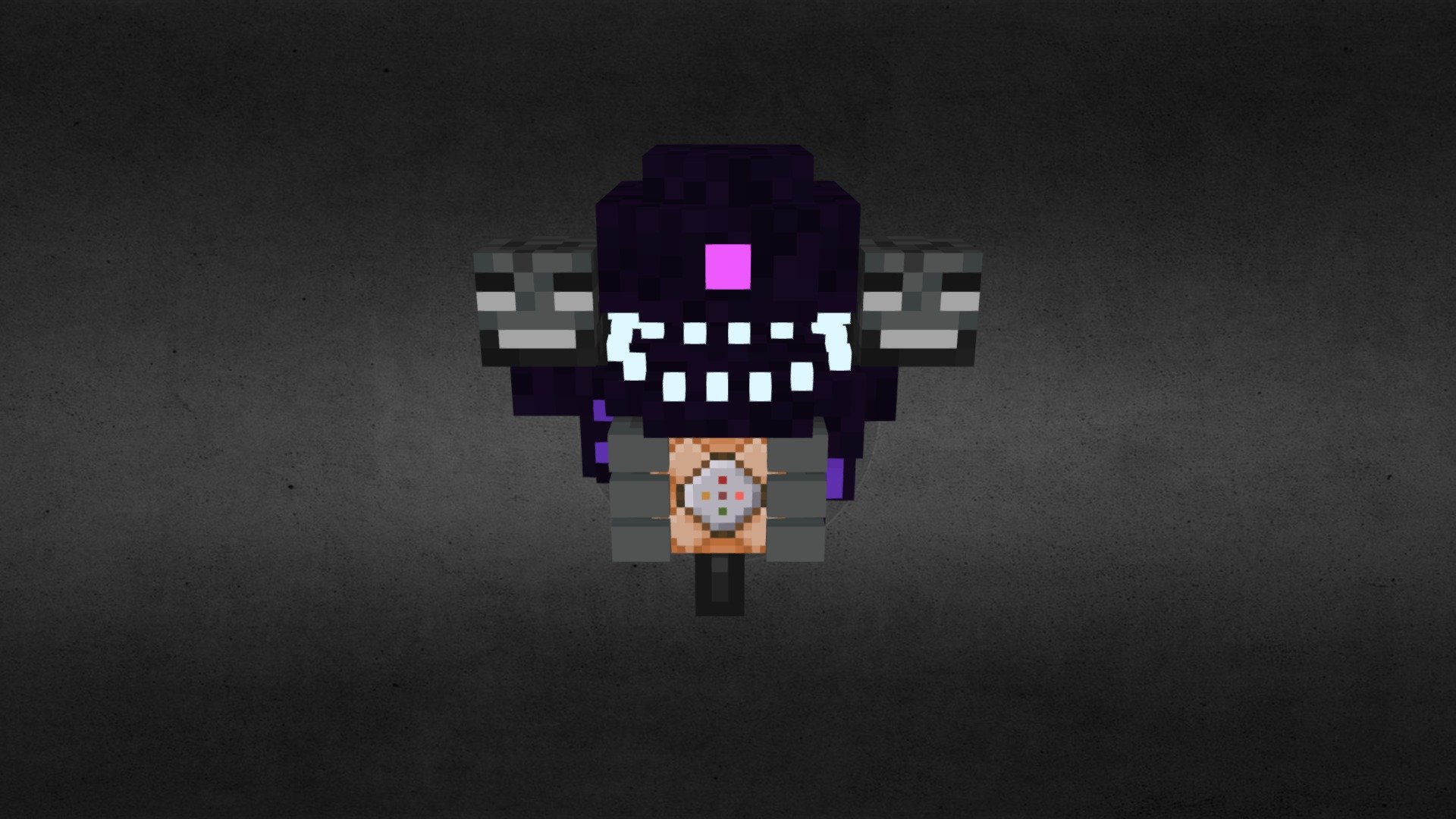 Wither Storm Phase2 With Animation - Download Free 3D model by Nether (@nethergaming-w80 ...