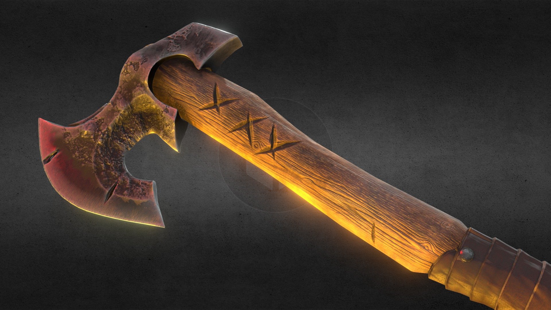Medieval Hatchet - Buy Royalty Free 3D model by JonParrish [370c0a3 ...
