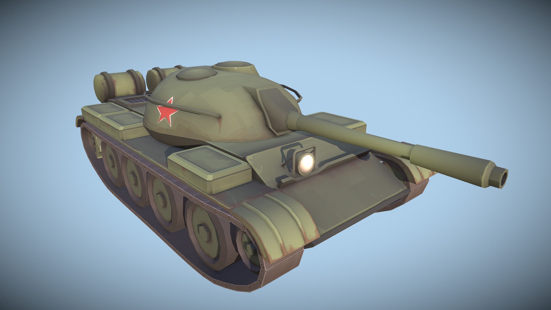 TF2 Soviet Tank - 3D model by Denis V (@xb33) [370cddd] - Sketchfab