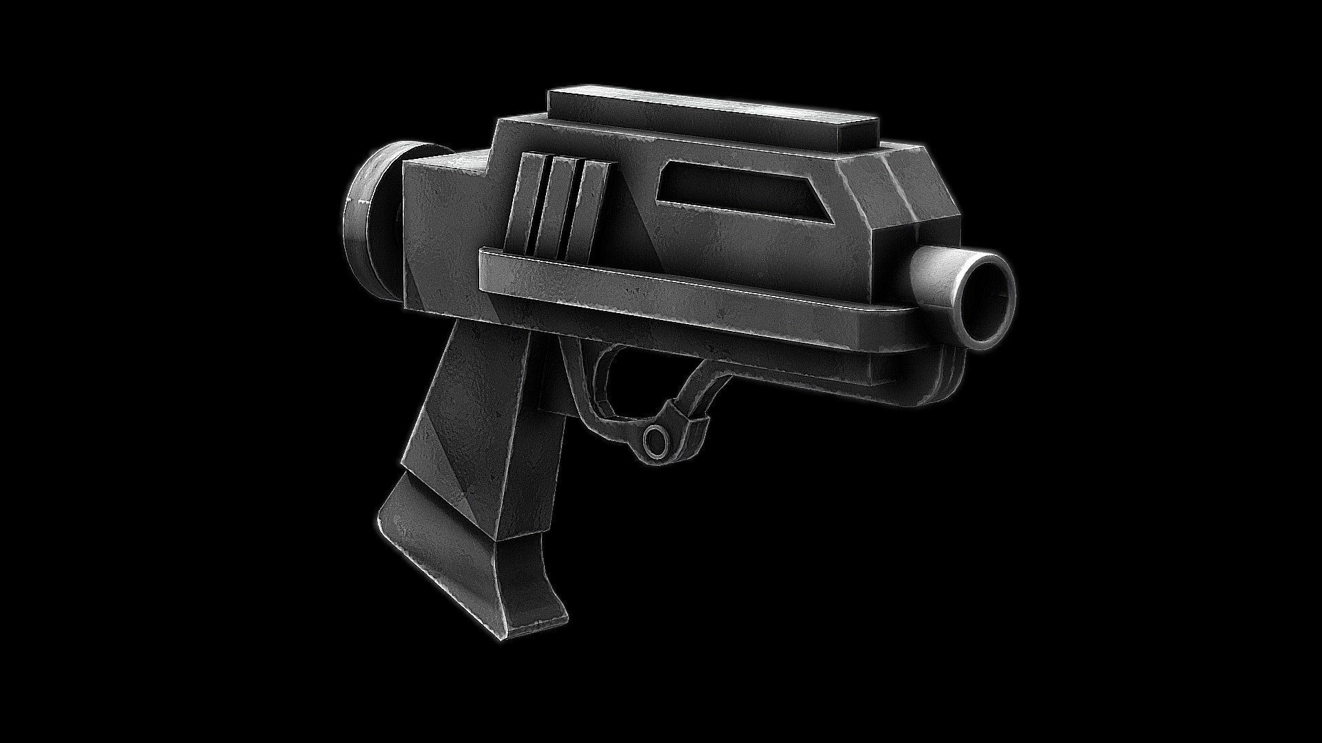 DC-17 Blaster Pistol - Download Free 3D model by A308 Digital (@A308 ...