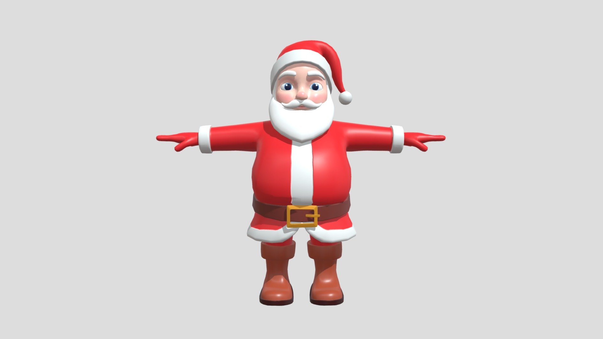 Santa Claus Model - Buy Royalty Free 3D model by virtualizetech ...