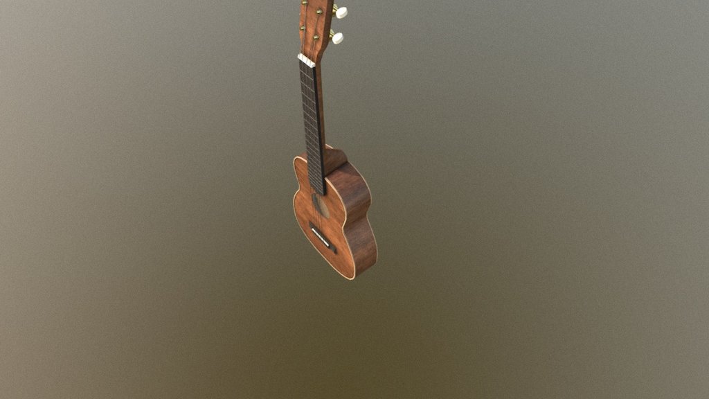 ukulele - 3D model by Gennar0.Avallone [370d5dd] - Sketchfab