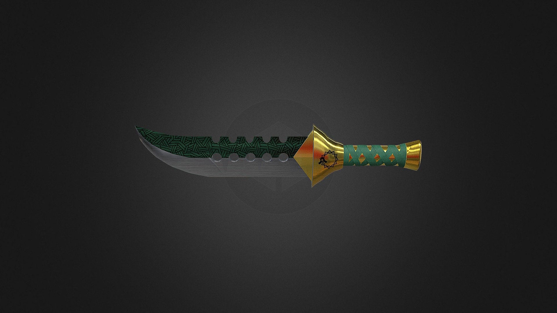 Meliodas Weapon LostVayne - 3D model by Hannah Kok (@MieneMijn ...