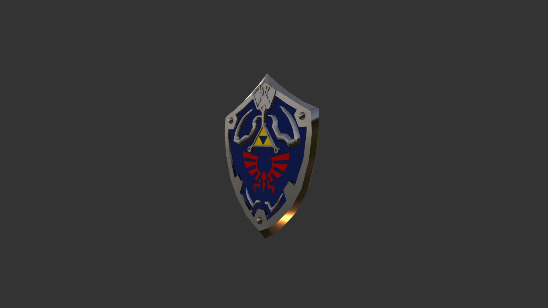 Links Shield - 3D model by Chris Williams (@mrkoo1982) [370f81e ...