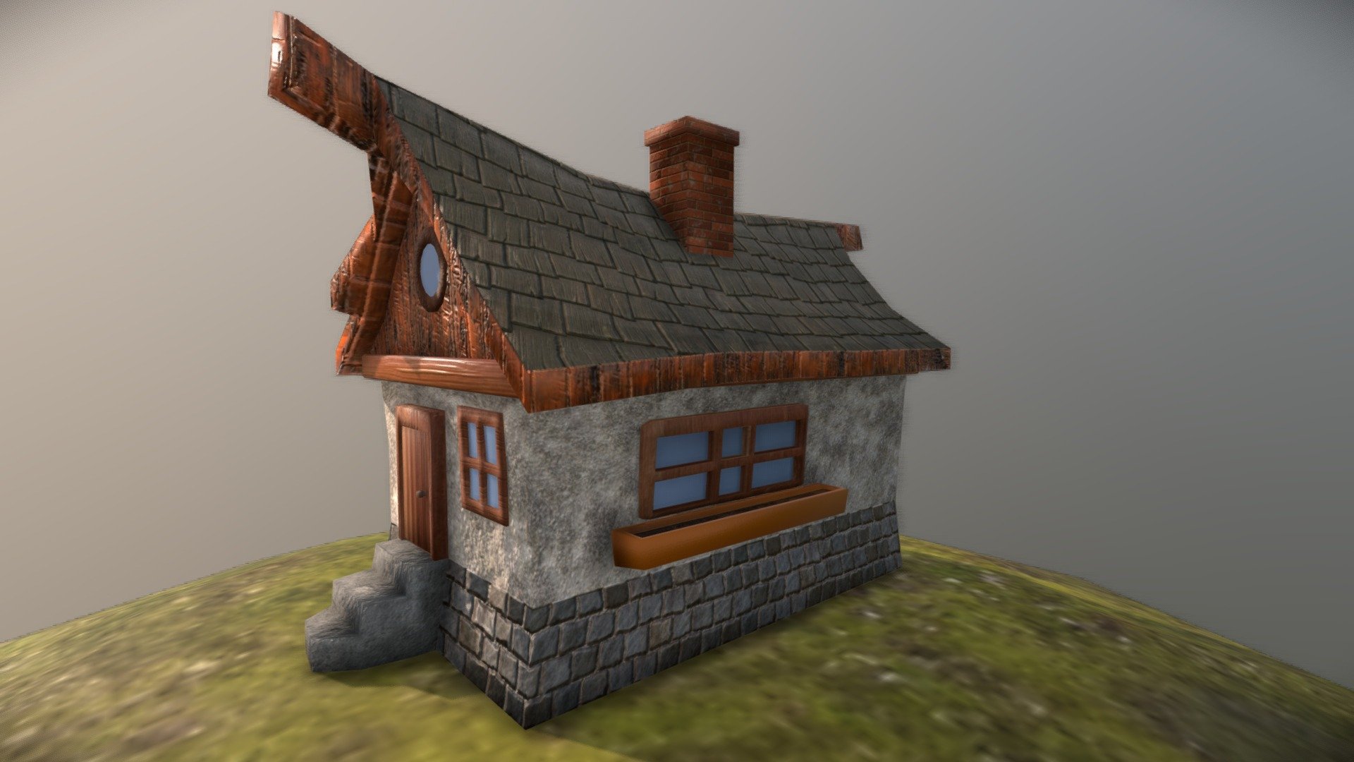 House Low Poly - Download Free 3D model by Bob (@MeBob) [370fa7a ...