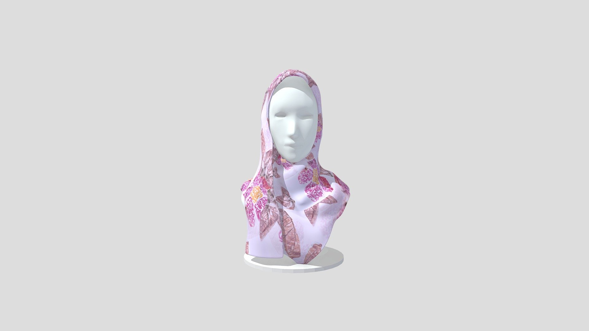 Shawl Batik - Download Free 3D model by eeelabvisual [370fd41] - Sketchfab