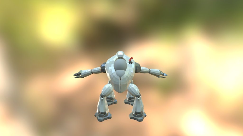 Robot1 - 3D model by ooloon [3712a5f] - Sketchfab