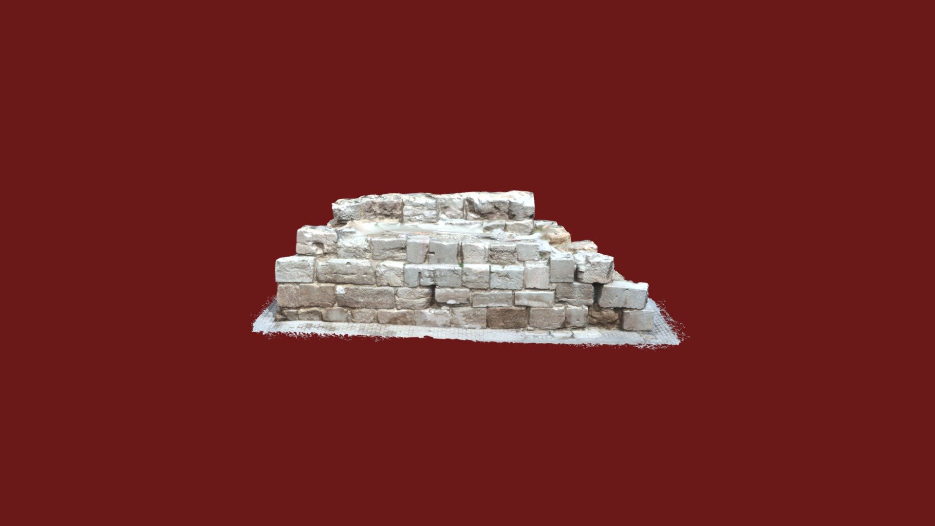 Roman Wall Z - 3D model by pitterskb [3714a44] - Sketchfab
