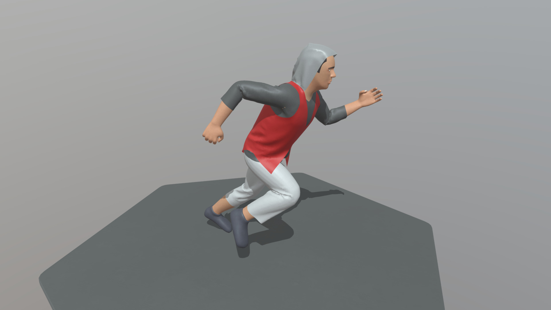 A Parkour Runner - 3D model by Mehedi_Ibne_Hasan [371532d] - Sketchfab