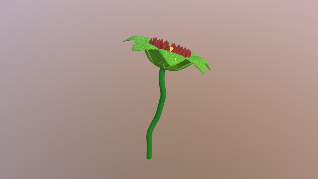flower - 3D model by Ole Kristian Gaustad (@olekg) [3715b49] - Sketchfab