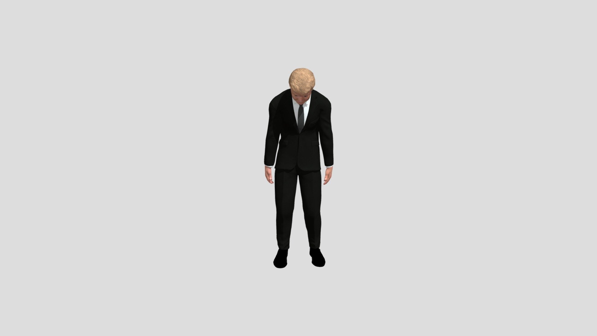 Trump Sad Idle 2 - Download Free 3D model by Decentralized ...