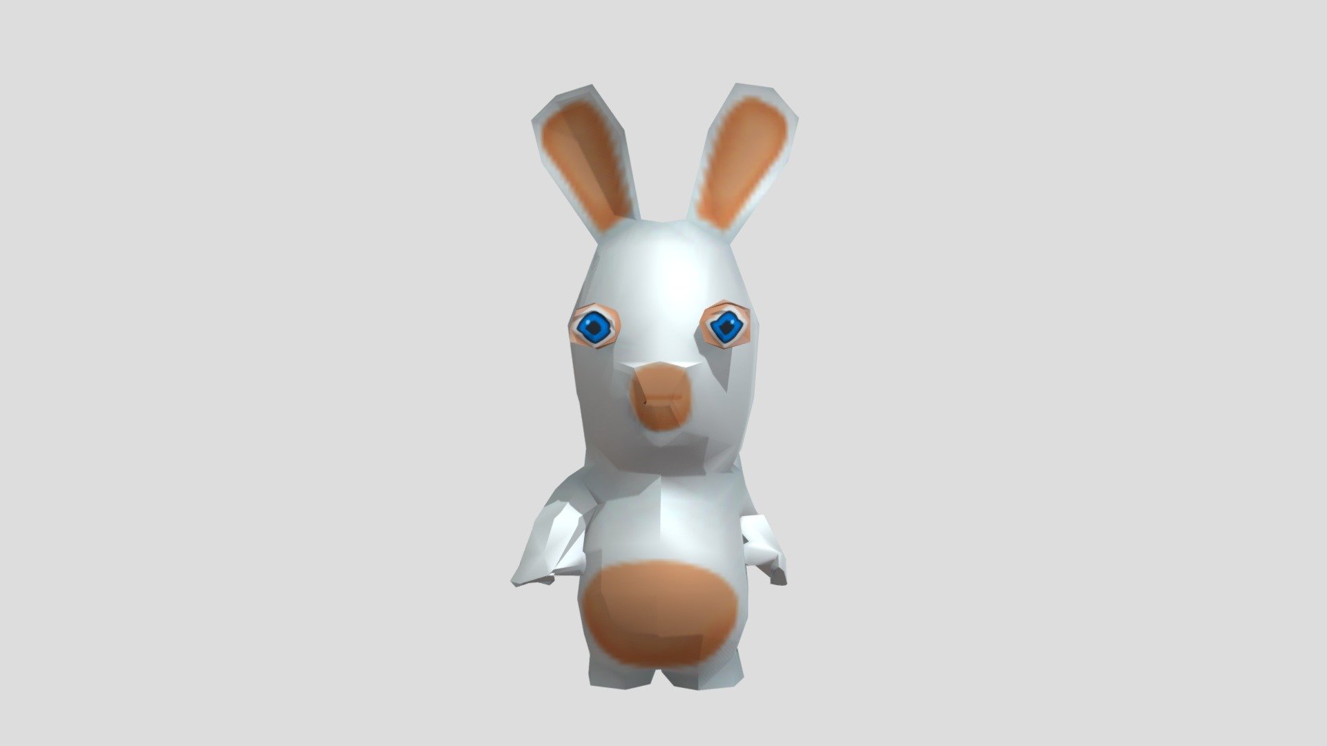 DS D Si - Rayman Raving Rabbids 2 - Rabbid - Download Free 3D model by ...