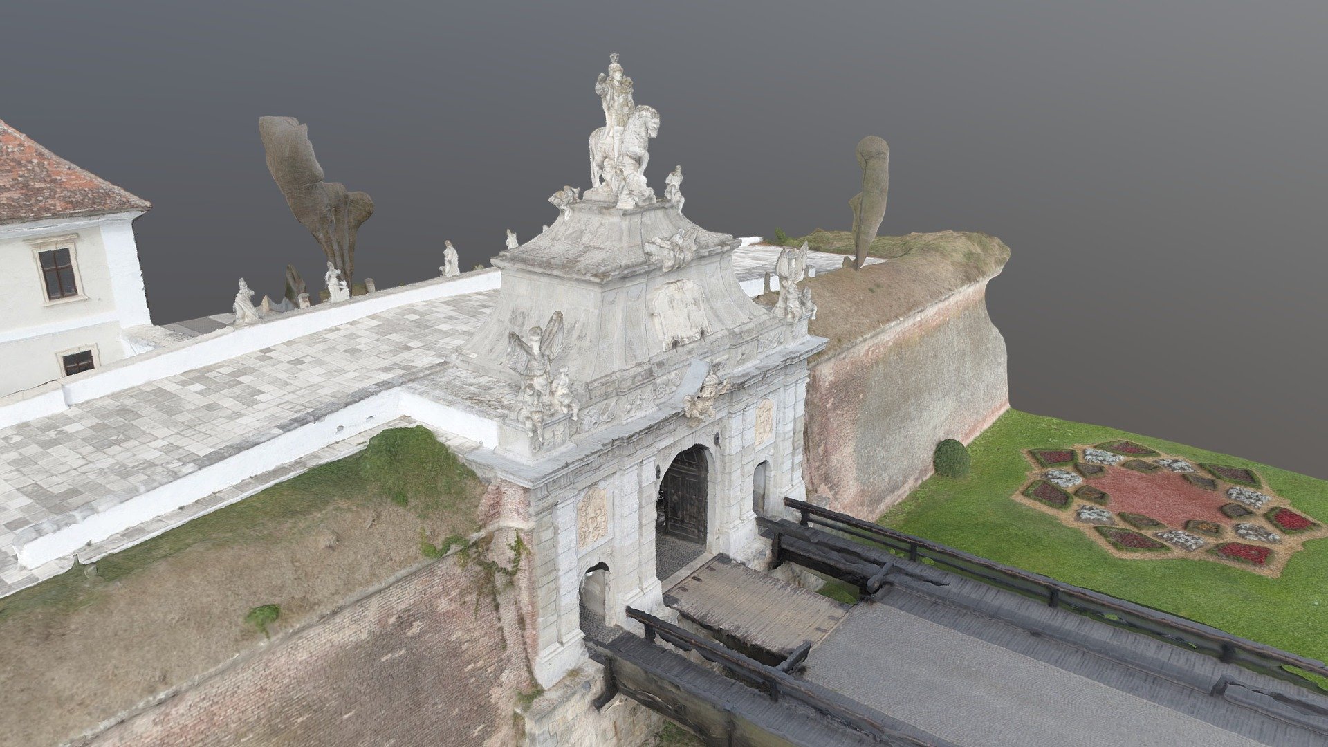 Alba intrare Poarta 3 - 3D model by FILMARECUDRONA [3718954] - Sketchfab