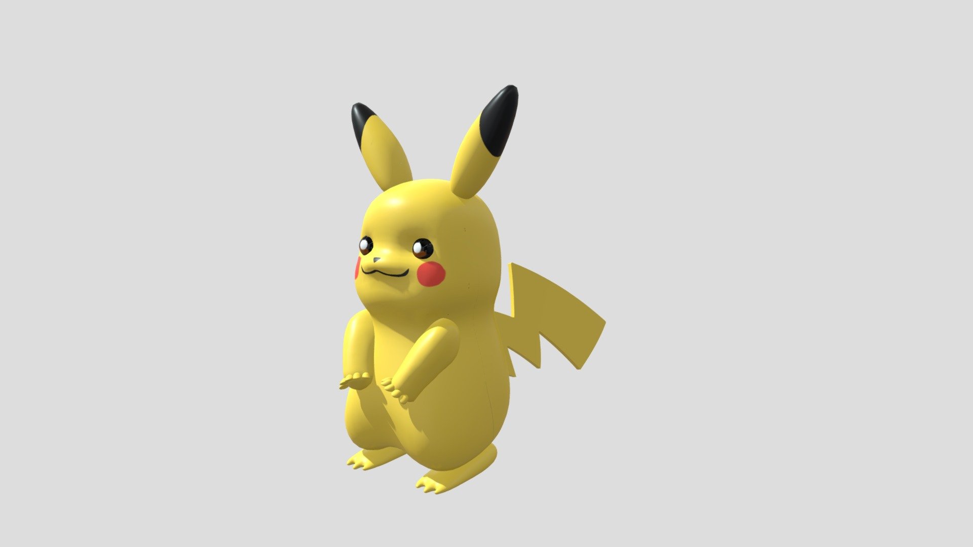 Pikachu 3D Model - Download Free 3D model by benedict4darts [3718c34 ...