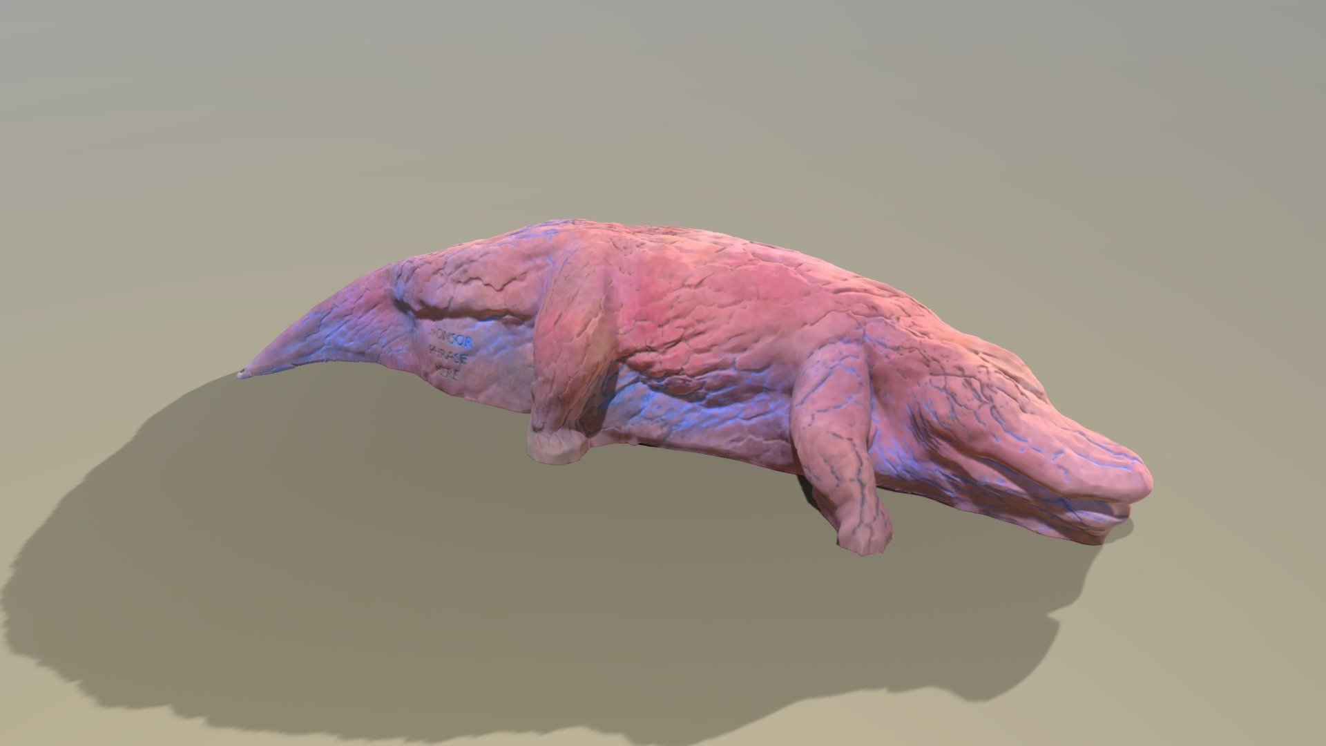 Animal Bench, Alligator - 3D model by bourgoynestudio [3718f48] - Sketchfab
