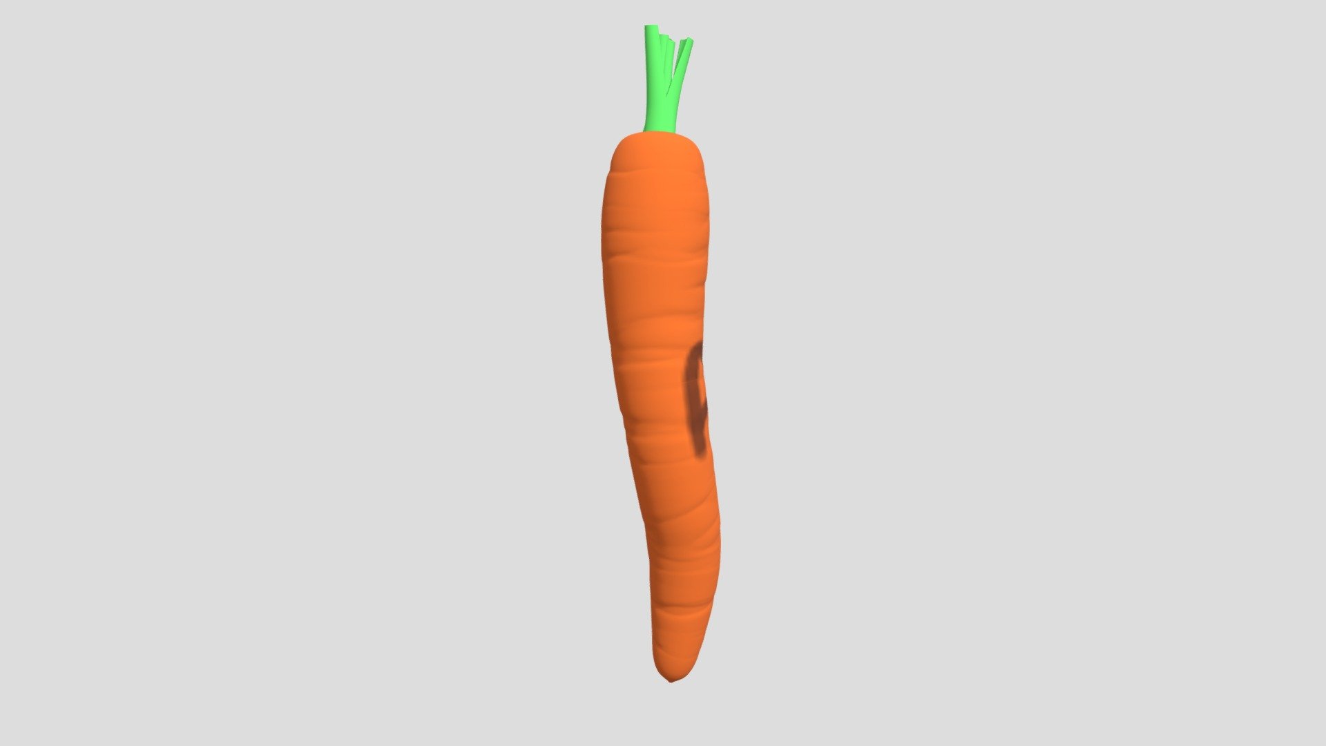 Carrot - 3D model by Mr. Hyvee (@mrhyvee) [371a3db] - Sketchfab