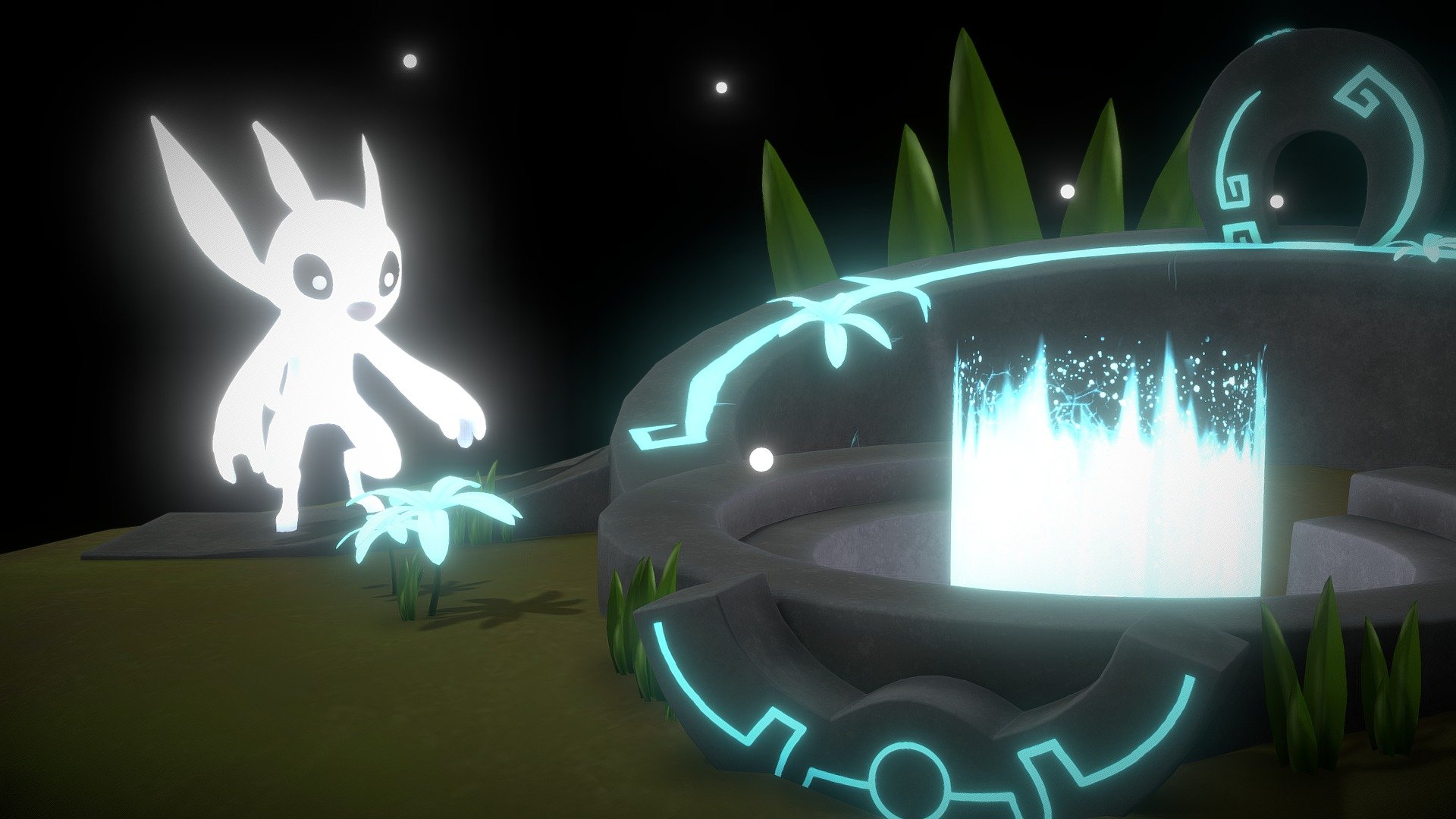 Ori and the blind forest - 3D model by irenevicente [371a581] - Sketchfab