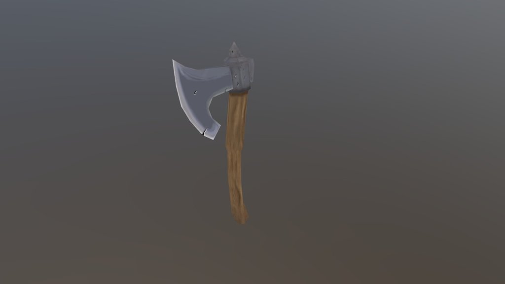 Texture Painting Exercise - Axe - 3D model by V001 [3720074] - Sketchfab