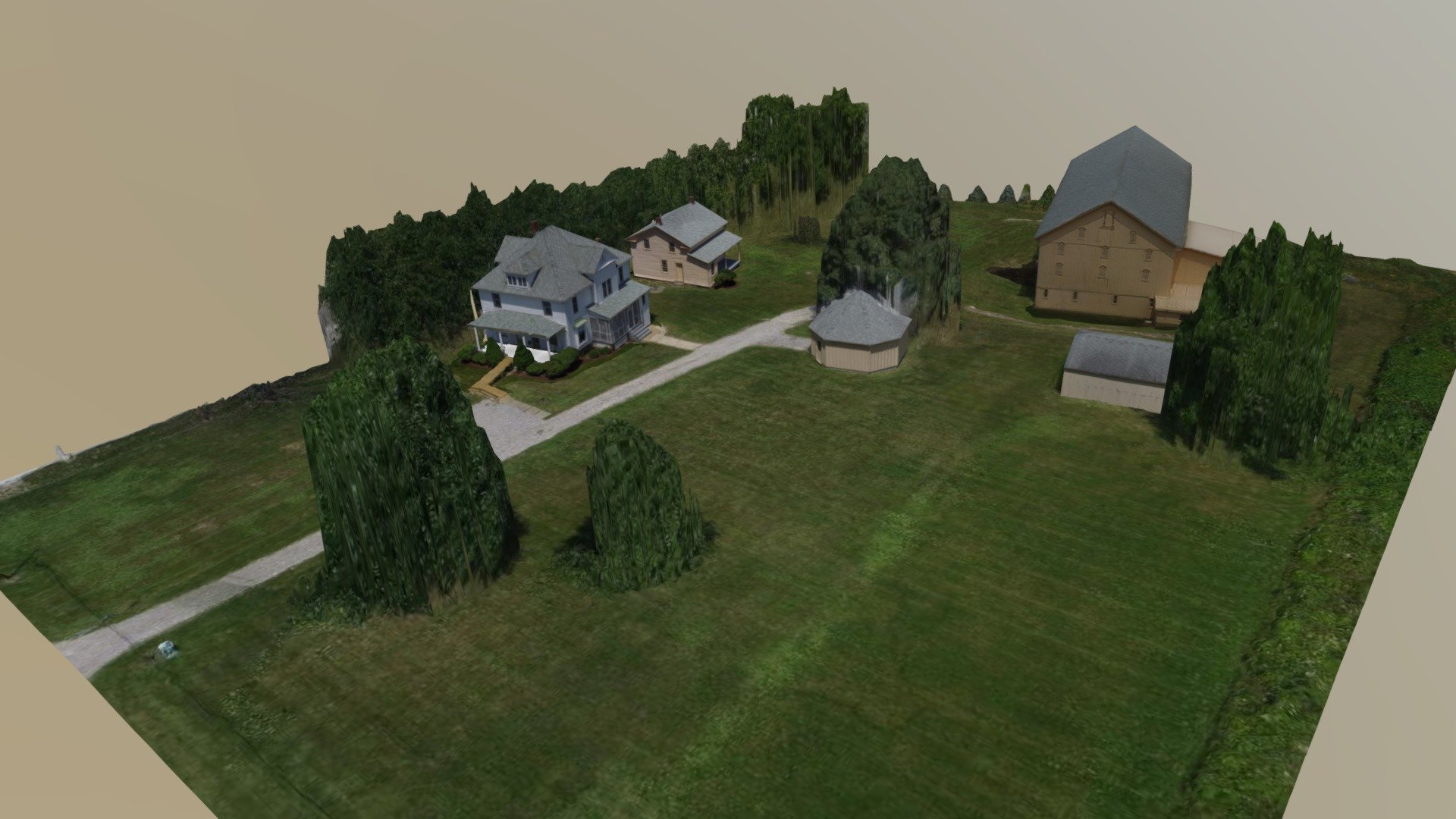 Franks Farmstead - 3D model by Jerrad Lancaster (@jlancaster) [3720c5a ...