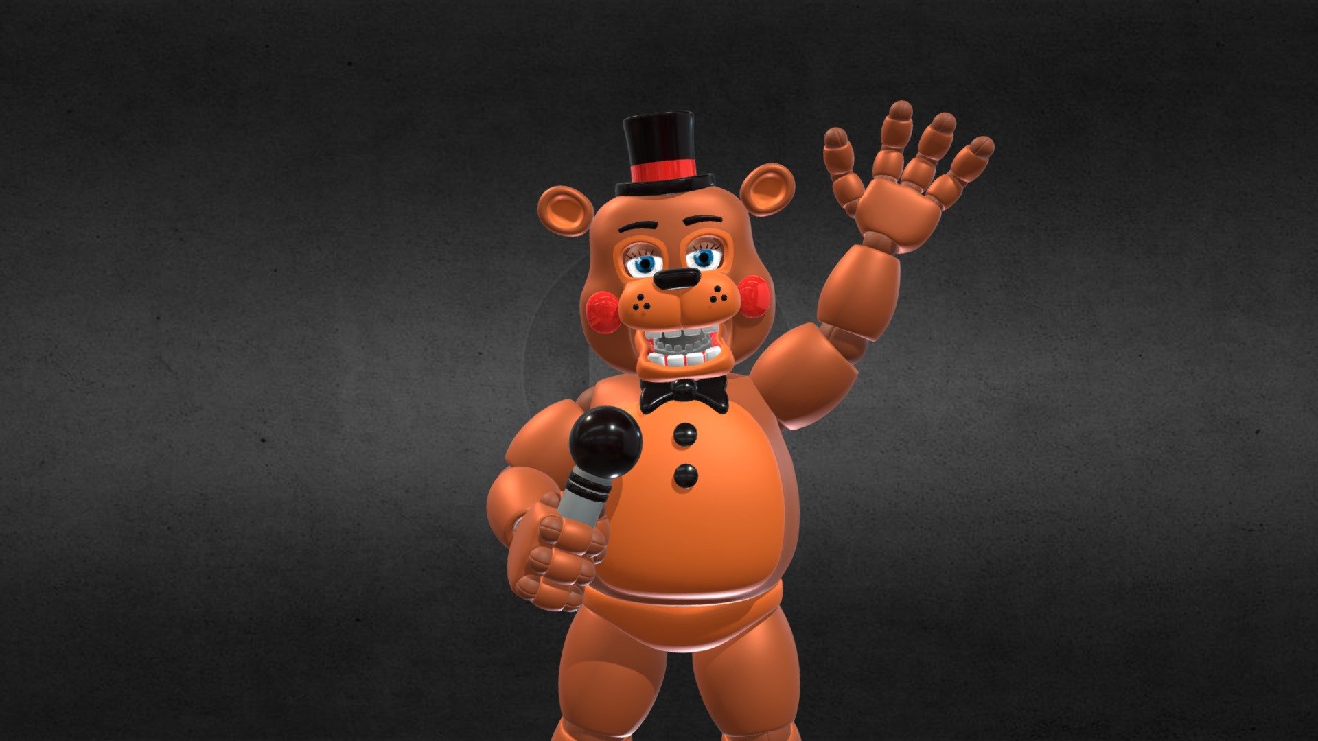 Inaccurate Toy Freddy by morigandero - Download Free 3D model by Freddy ...