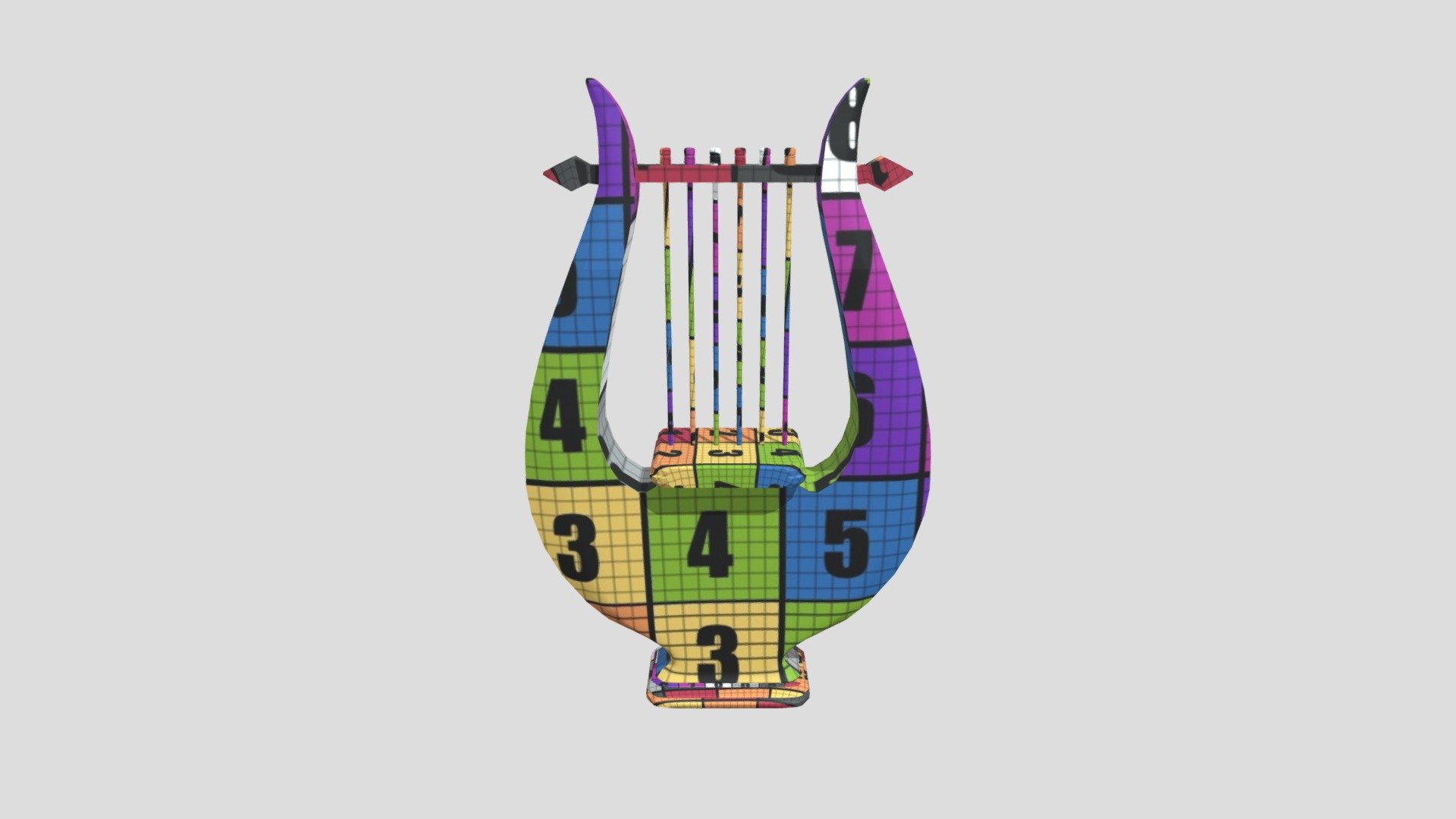 SM_ Holy Lyre - 3D model by Ariel_Merc [3721af7] - Sketchfab