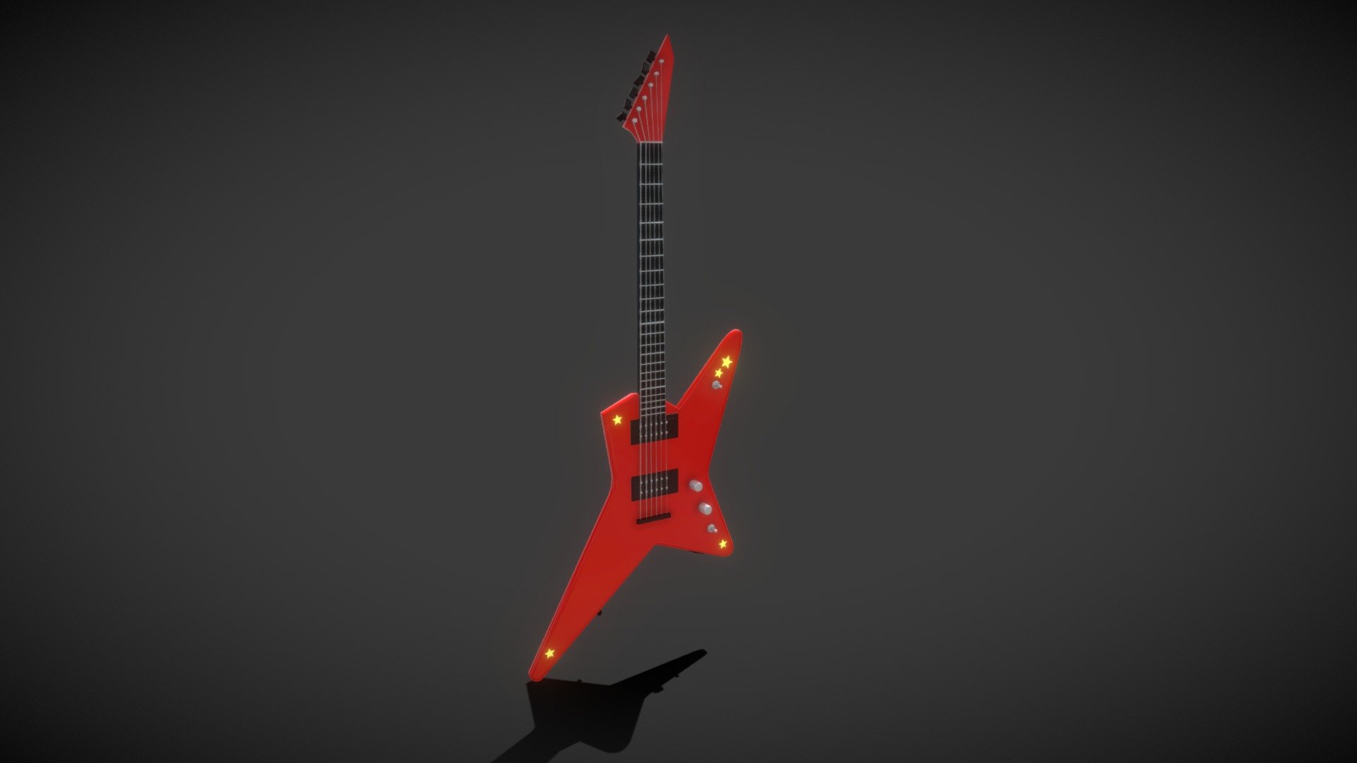 Guitar random star - Download Free 3D model by Tahir.Muhamad.Ajmal ...