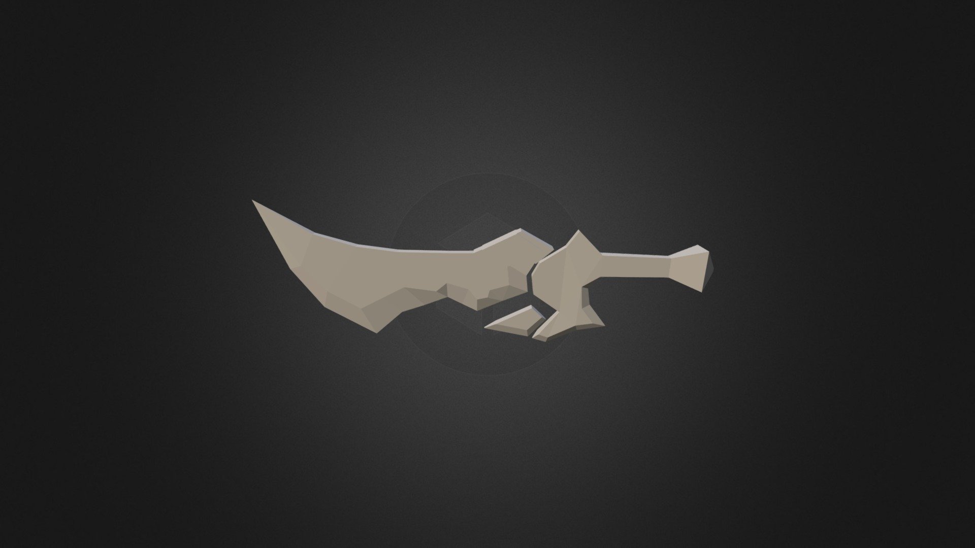 1H Sword - 3D model by Mad Engineer (@madengineer) [3723294] - Sketchfab