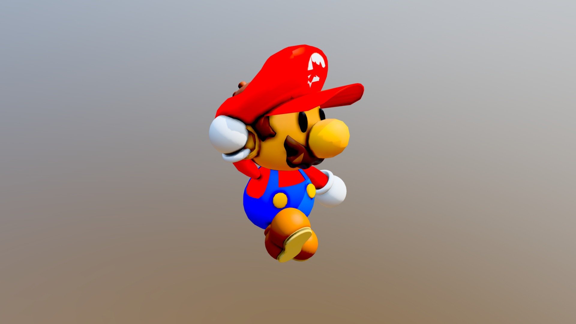Mario Jump Pose 2 New - Download Free 3D model by yakkoandwakko ...