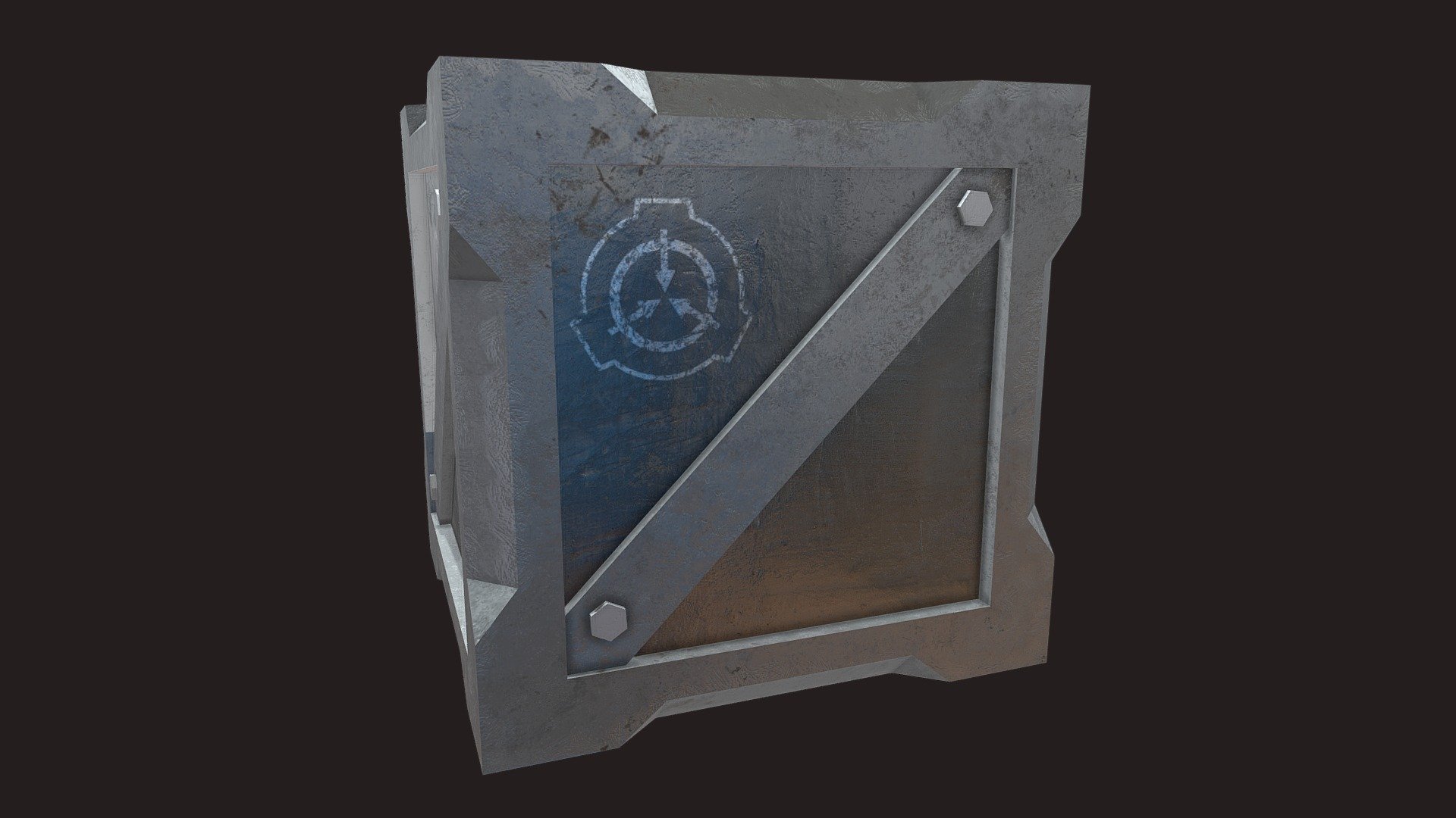 SCP Branded Metal Crate - 3D model by KaylaBarnes (@kaylabarnes13 ...