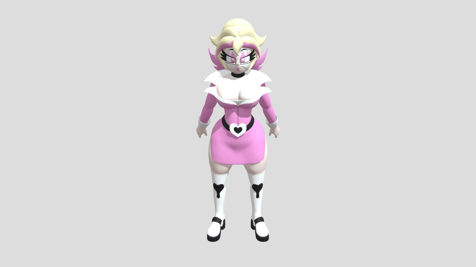 Serenity Lockhart - Low Poly Model - ColorsV2 - Download Free 3D model ...