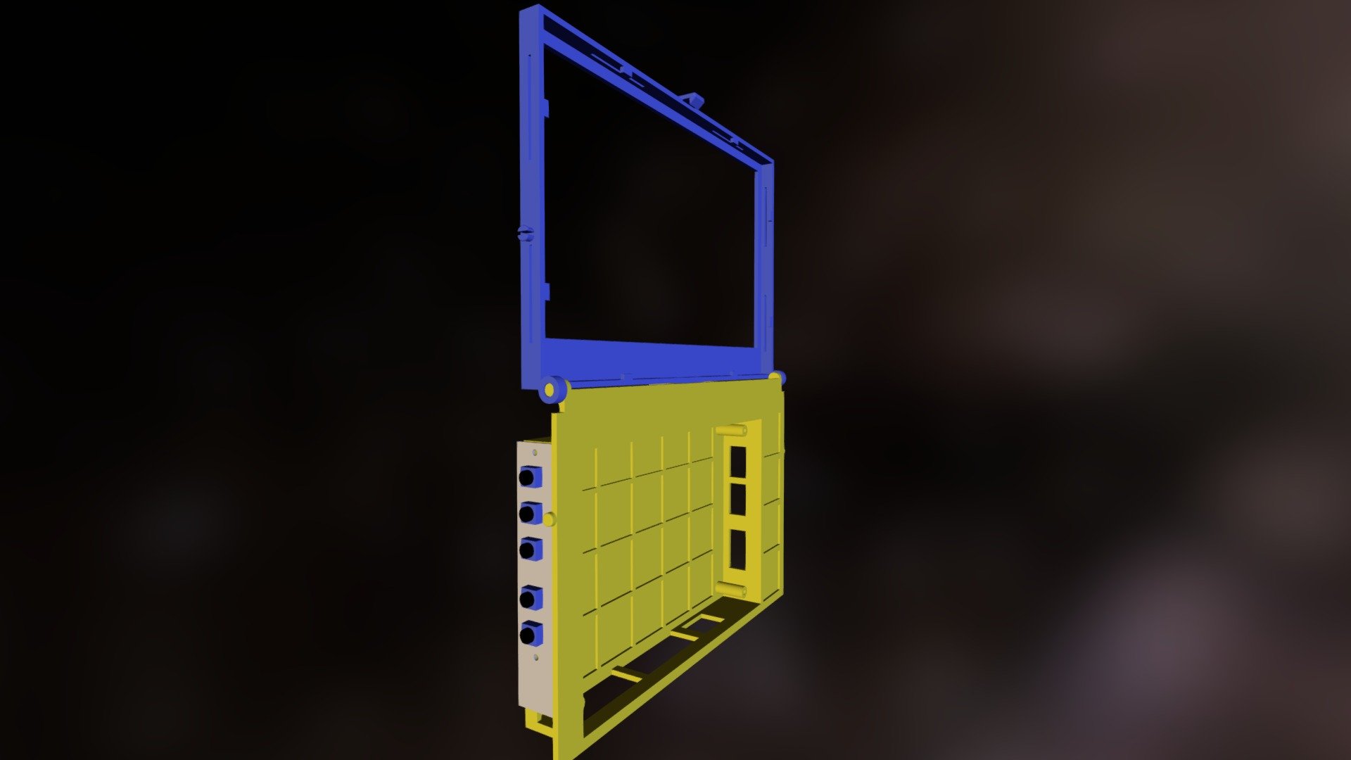 LCD & PCB Box 2014-07-27 - 3D model by kaaa [3725d33] - Sketchfab