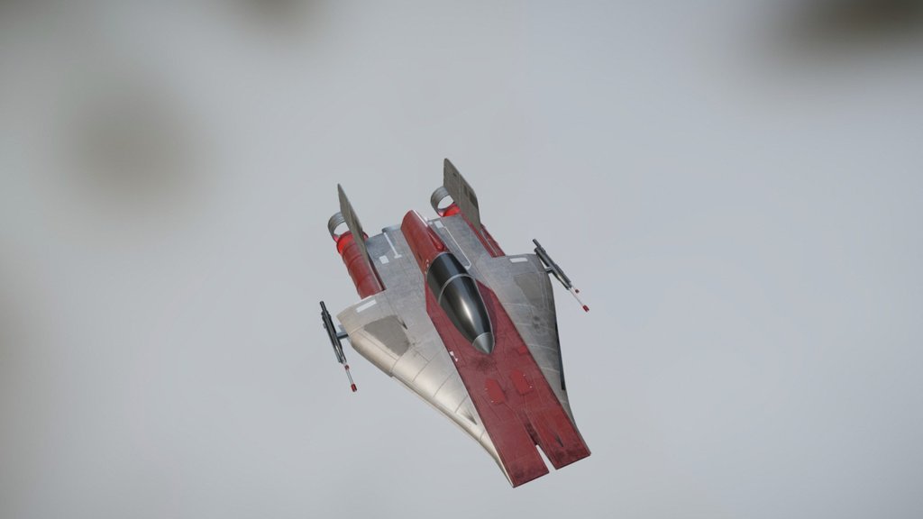A-Wing - 3D model by Nicolas.P [3725e54] - Sketchfab