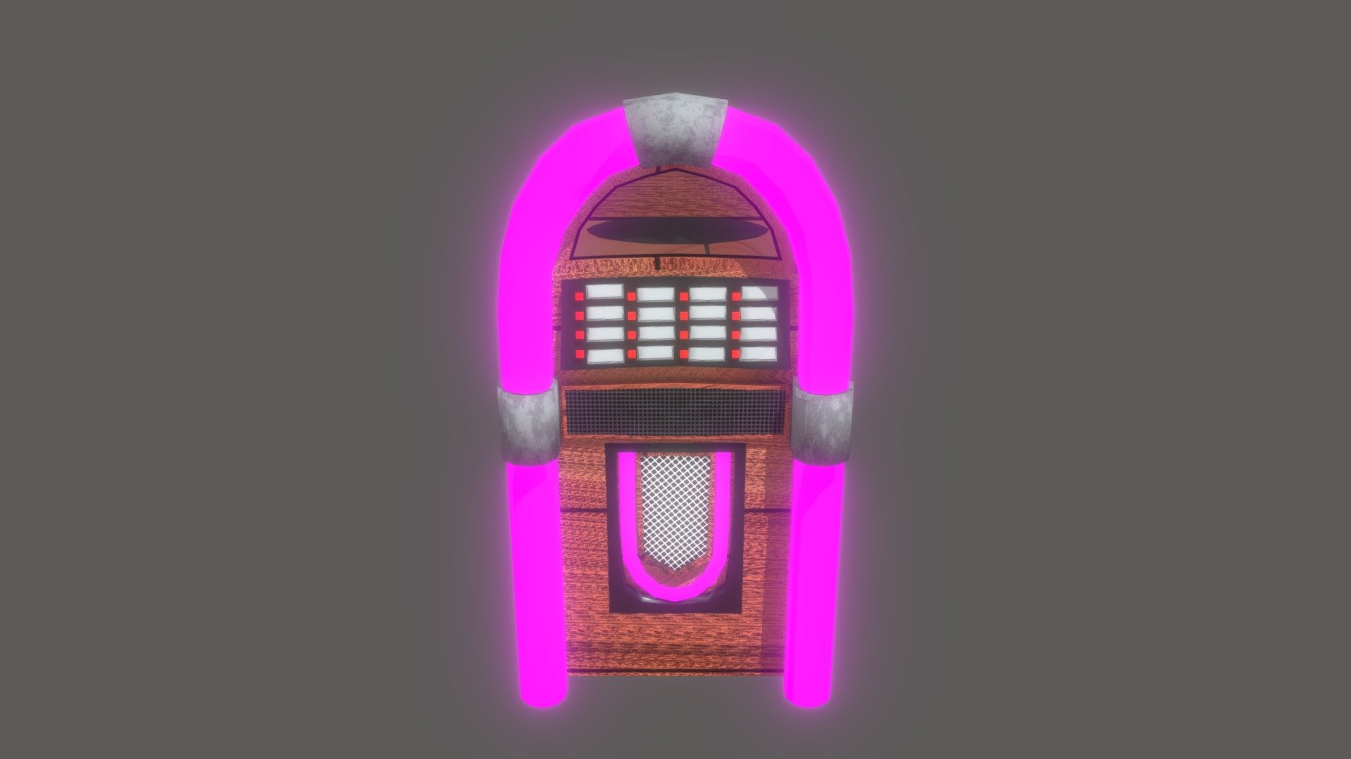 jukebox - LowPoly - 3D model by LaelM [37269f3] - Sketchfab