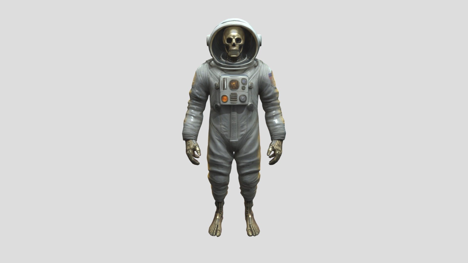 Space Zombie 02 - Download Free 3D model by tamescrawl2 [37271a4 ...
