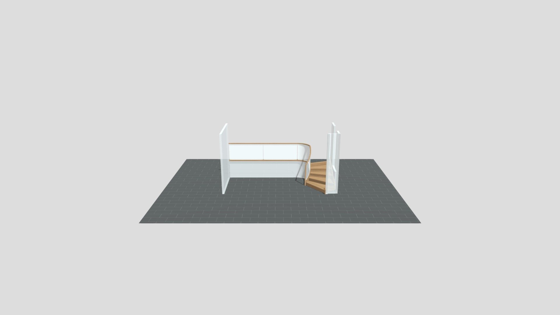 andy england back stairs 3 - 3D model by westcliffe [372a8ca] - Sketchfab