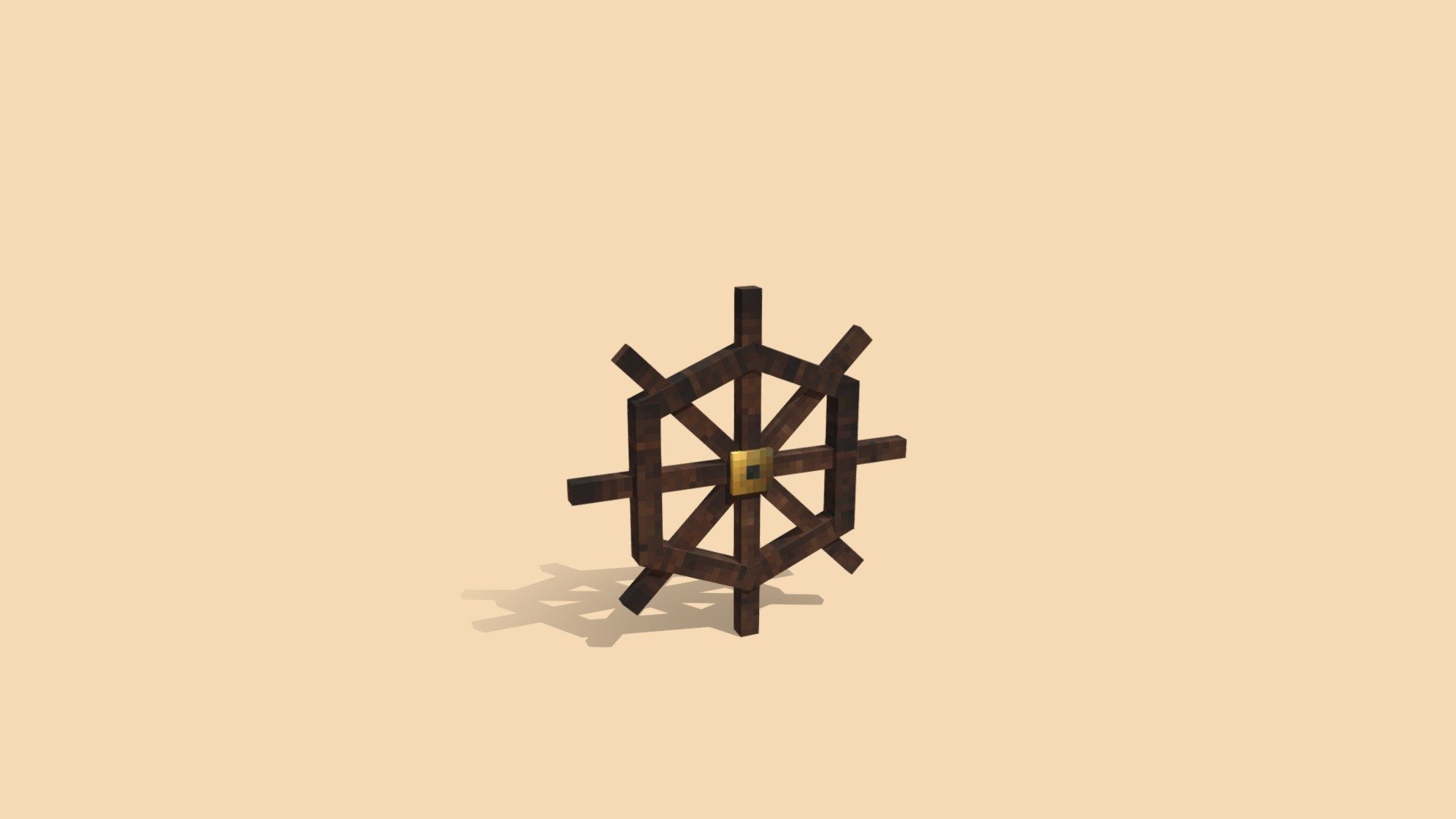 Ship Turning Wheel - 3D model by glxtxh [372a9d9] - Sketchfab