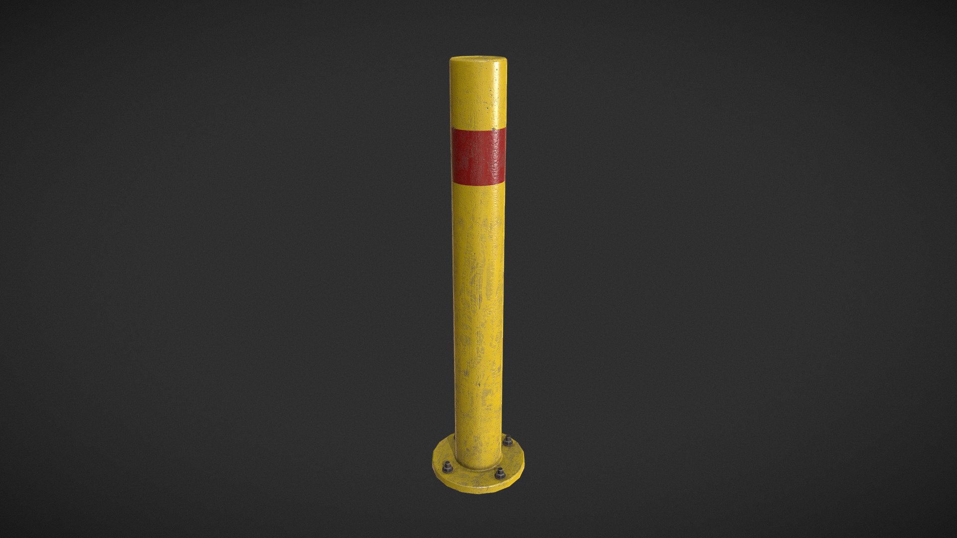 Bollard - Buy Royalty Free 3D model by Edson Araújo (@EdsonAraujo ...