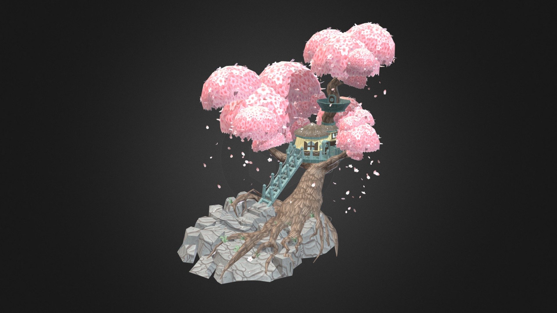 Tree House - 3D model by Bang Clara (@bangclara) [372c5e8] - Sketchfab