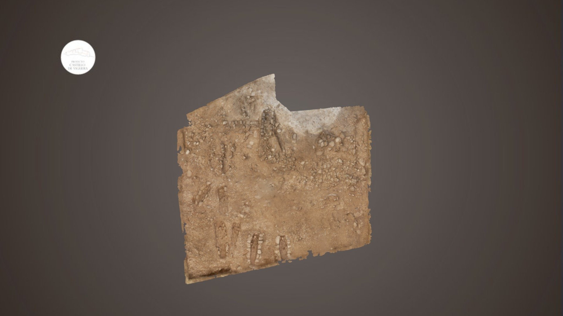 Castillo de Viguera Sector 100700 - 3D model by LDGP Geometric Documentation of Heritage Lab ...