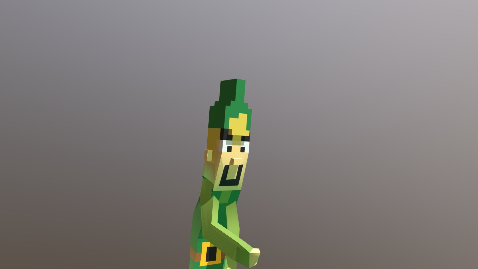 Toon Link Looking on Both Sides - Download Free 3D model by ...