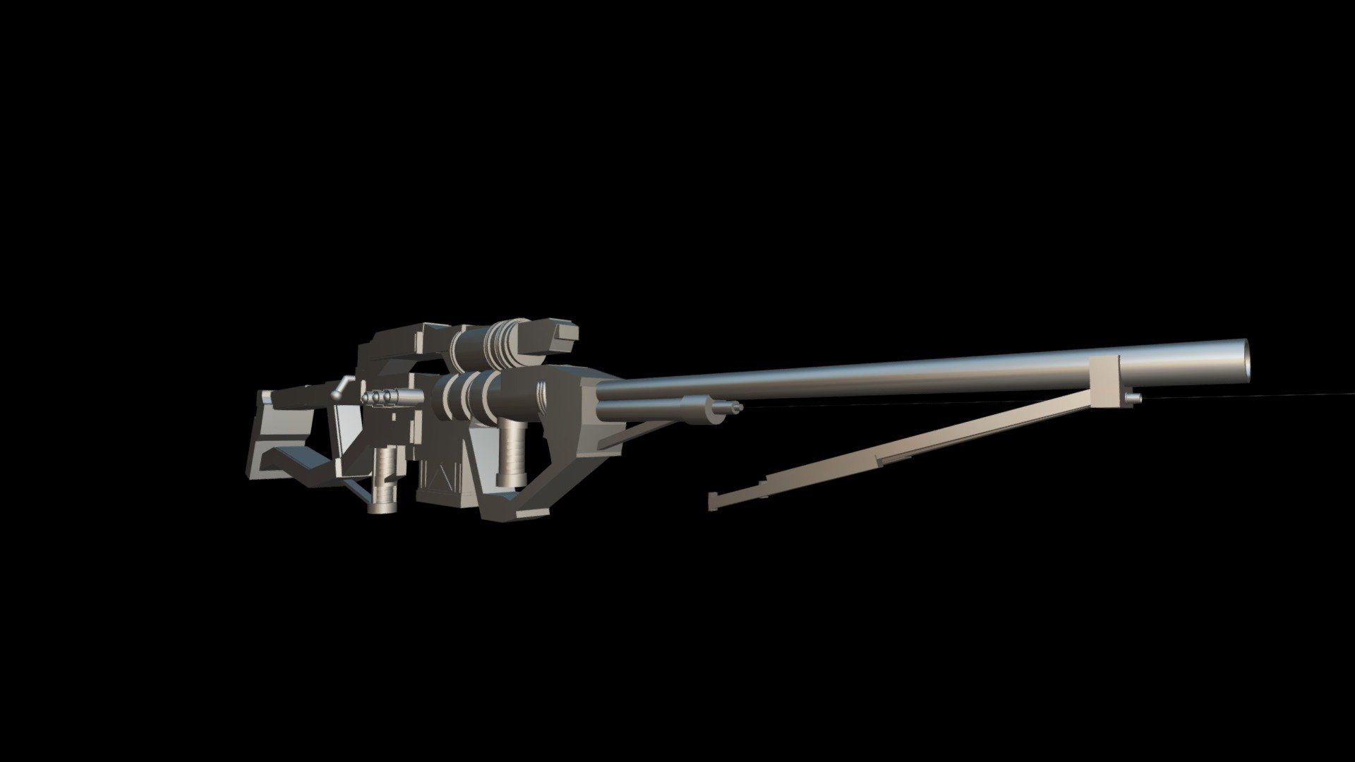 Rifle Project - 3D model by PaulWilde [372df7b] - Sketchfab