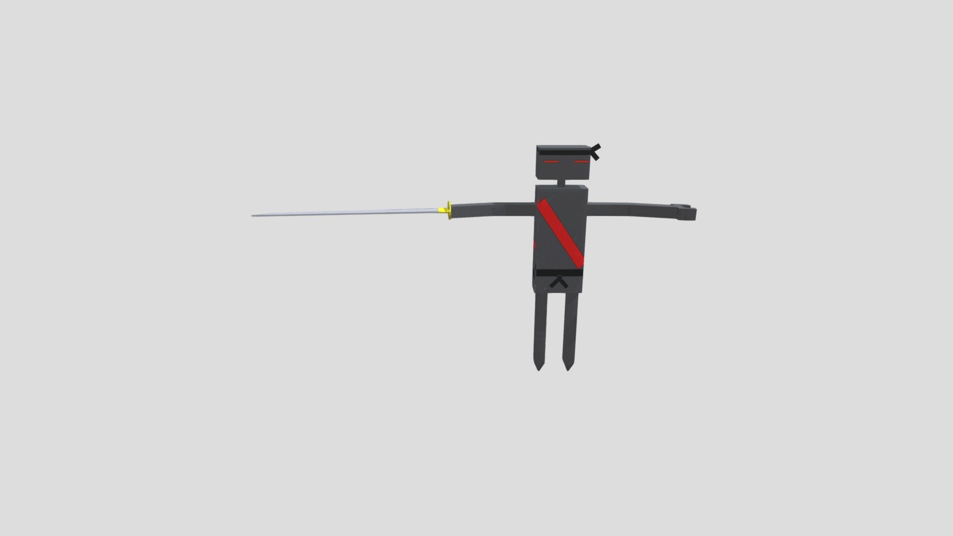 final ninja robot model low poly - 3D model by LiamKing [372e7e4 ...