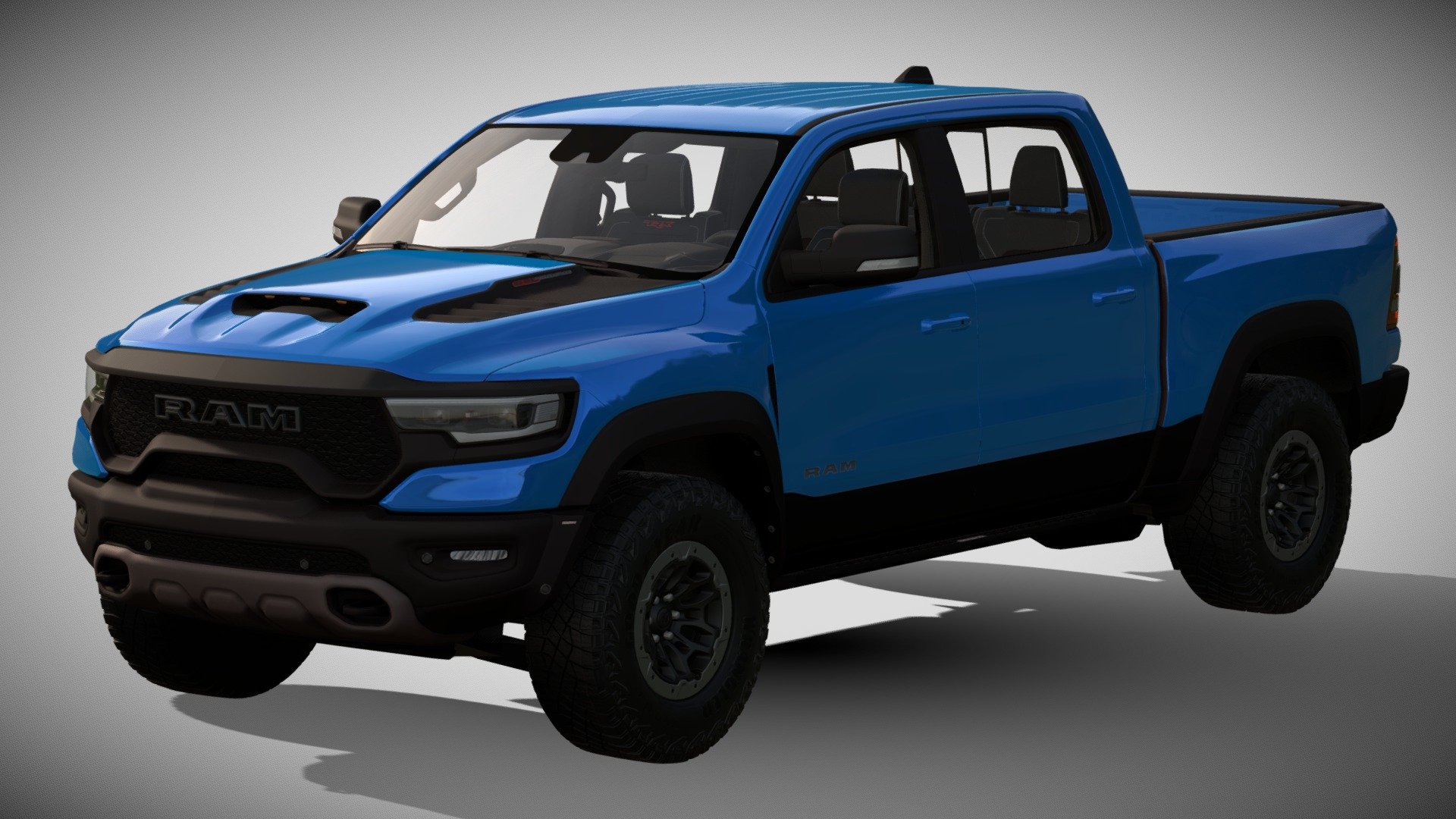 2021 Ram 1500 TRX - Download Free 3D model by Ddiaz Design (@ddiaz ...