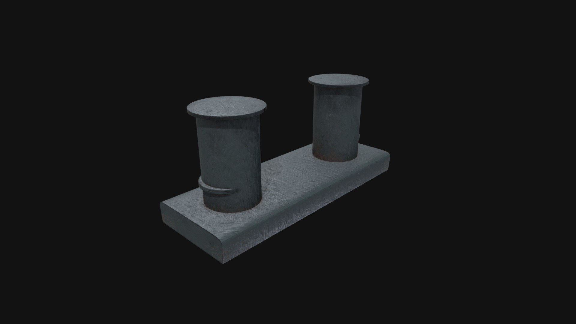 Ship's bollard - Download Free 3D model by DOMNIN [3730e17] - Sketchfab