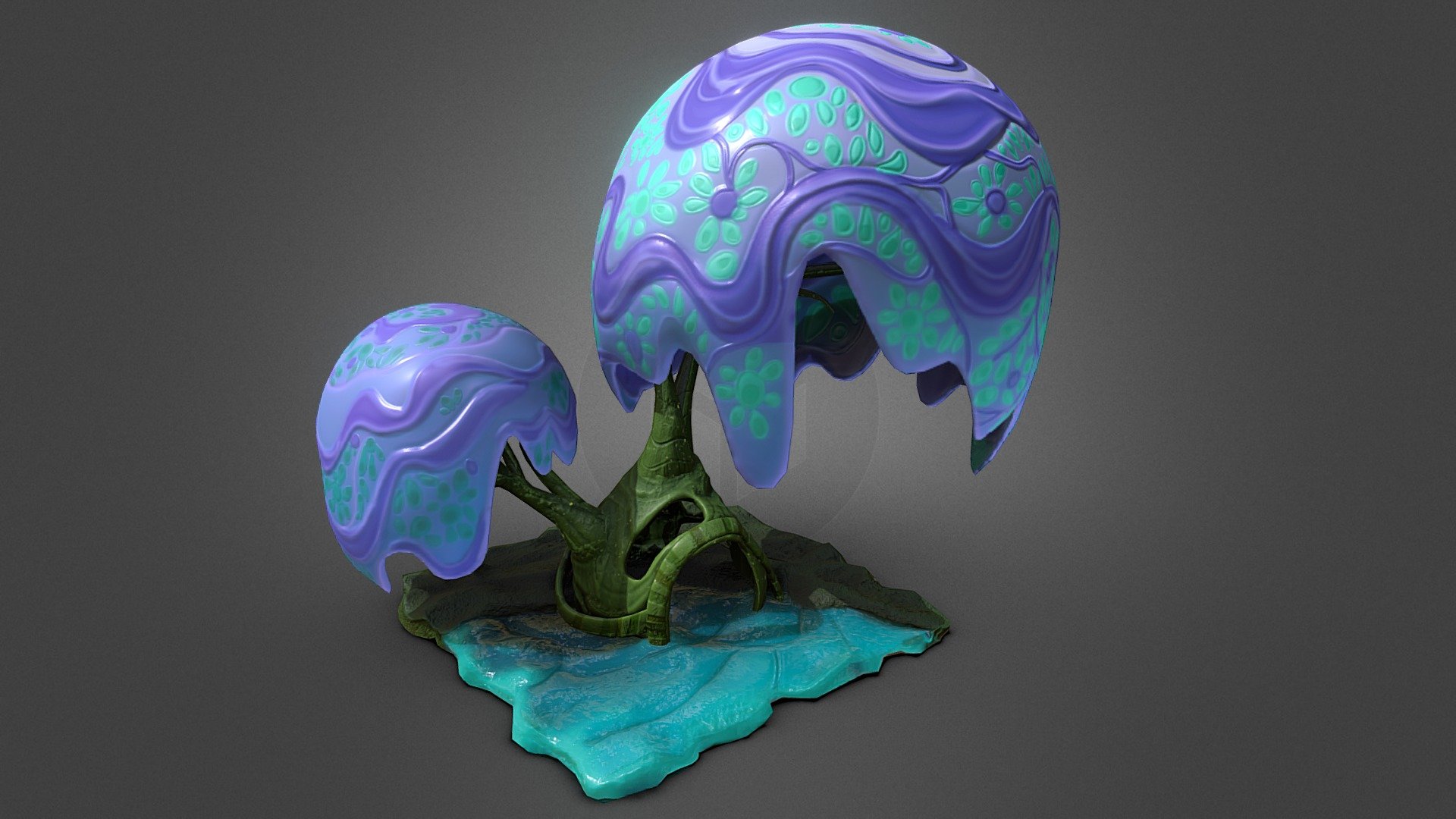 Magic Tree - 3D model by stella.apparatus [373383f] - Sketchfab