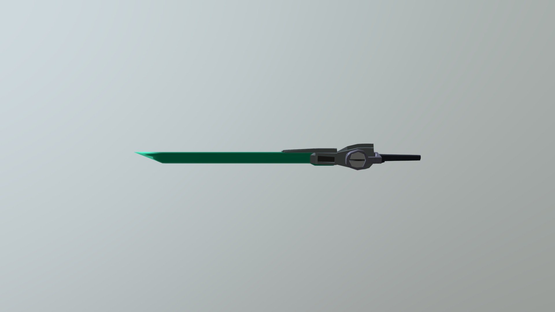 Gn Sword II Custom. Very Low Polly - Download Free 3D model by Log-Hei ...