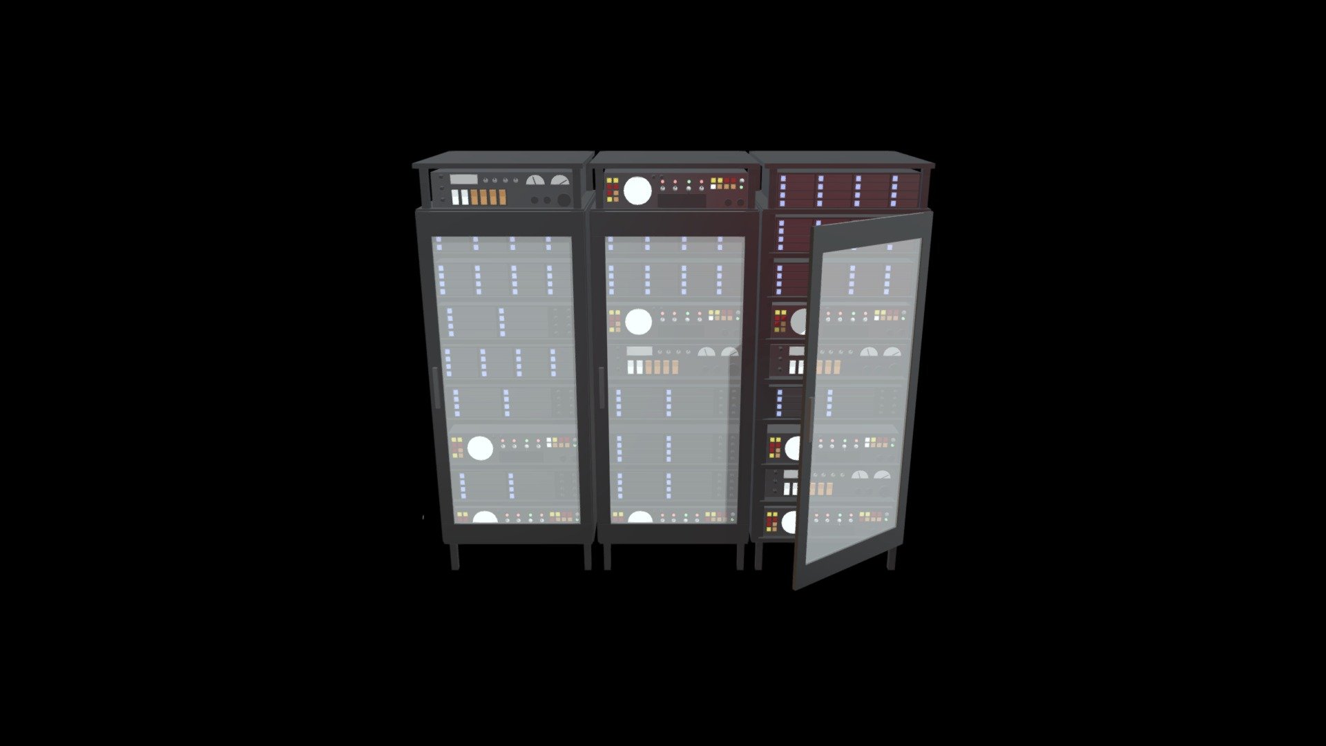 Servers - Download Free 3D model by themighty808 [373409f] - Sketchfab
