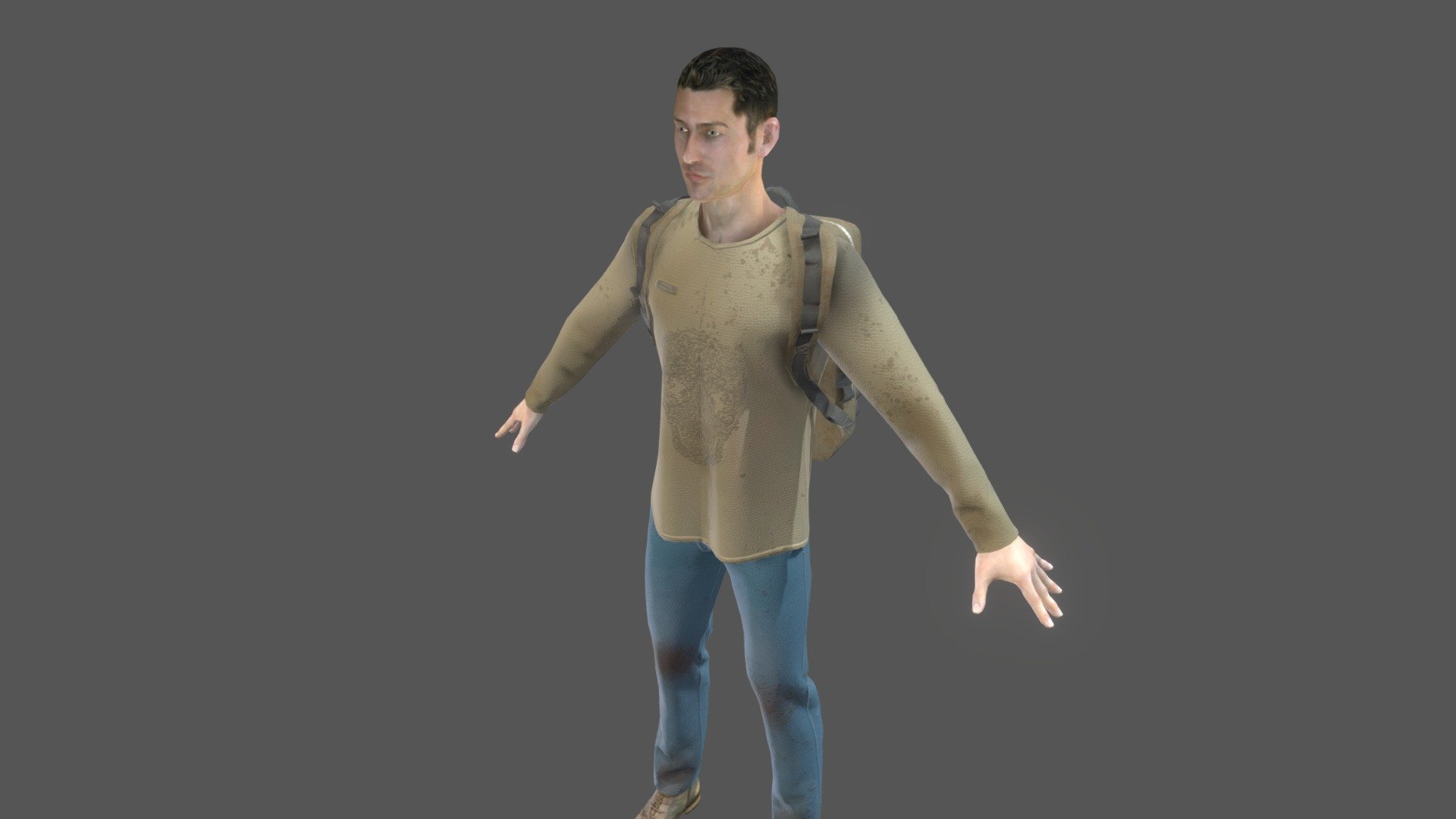 Man after the zombie Apocalypse - 3D model by cosenkokir [3734276 ...