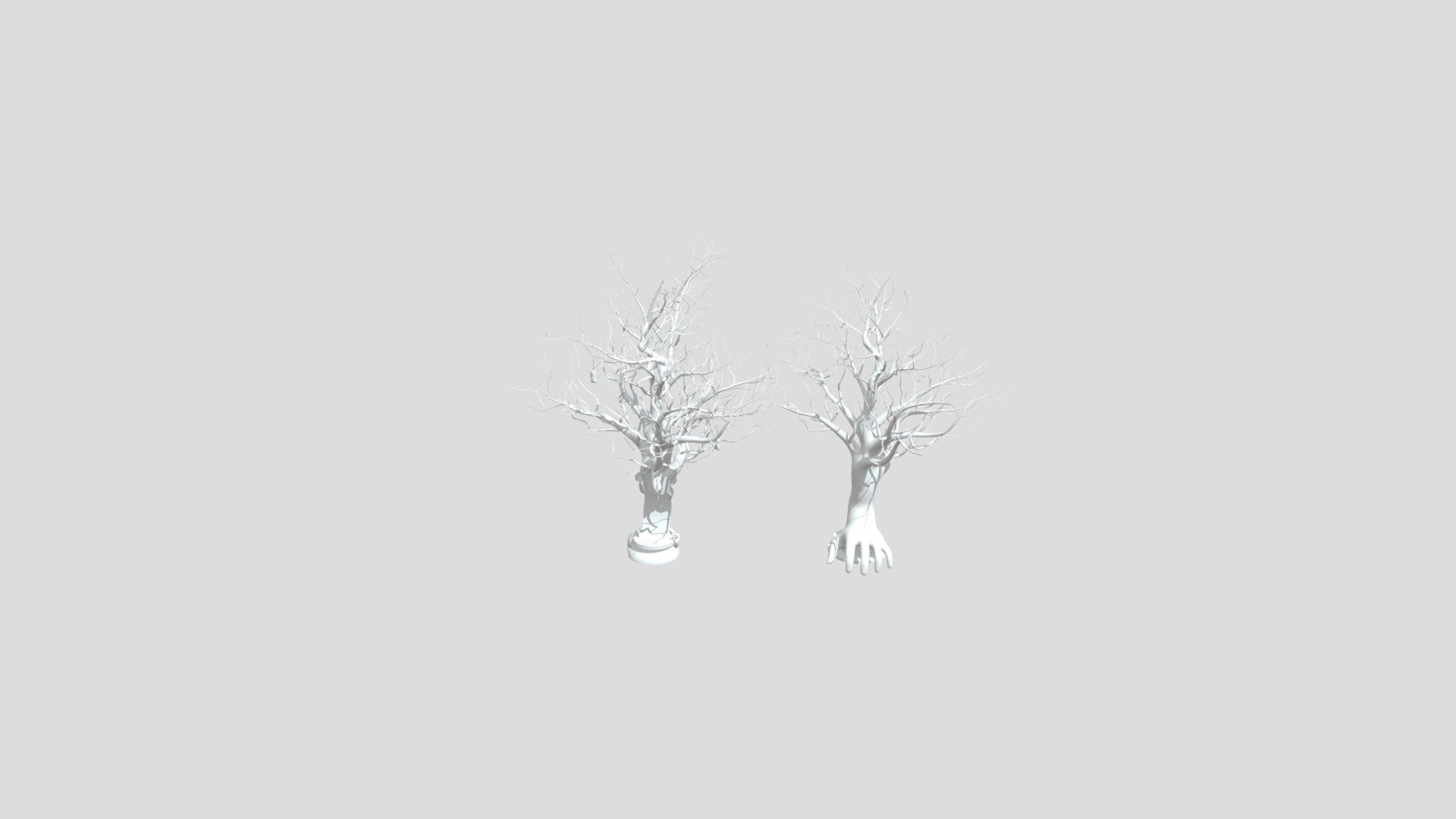Pohon 1 dan 2 - 3D model by Rizky3DVIEWER (@palkon) [373828e] - Sketchfab