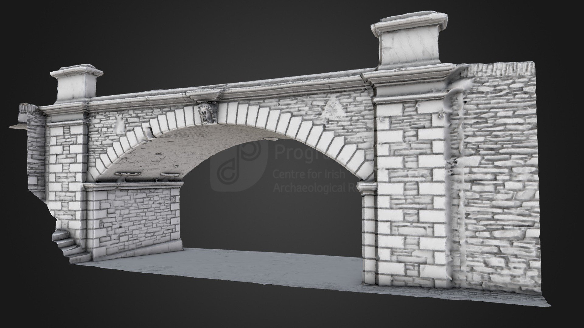 Magazine Gate, Derry City - 3D model by The Discovery Programme ...